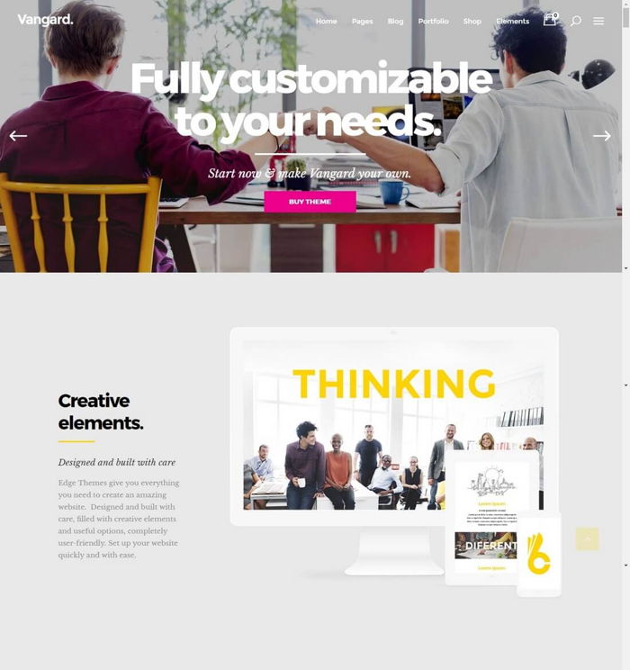 Interesting Graphic Design Elements in a Visually Appealing Website ...